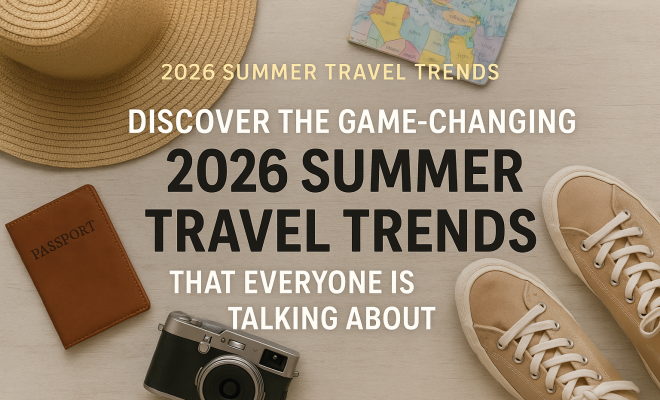 Discover the Game-Changing 2026 Summer Travel Trends That Everyone is ...