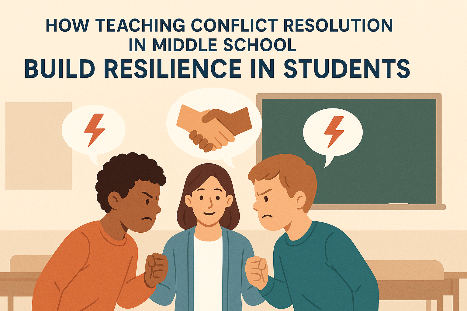 How Teaching Conflict Resolution in Middle School Builds Resilience in ...