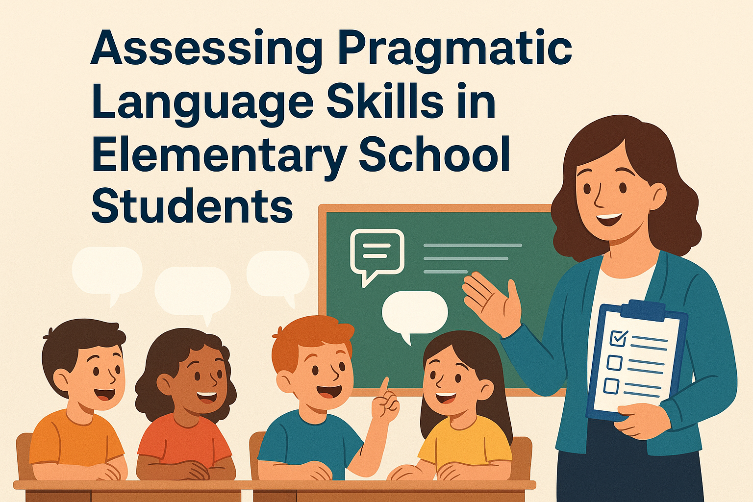 Assessing Pragmatic Language Skills in Elementary School Students - The ...
