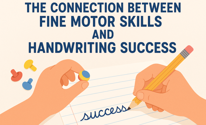The Connection Between Fine Motor Skills and Handwriting Success - The ...