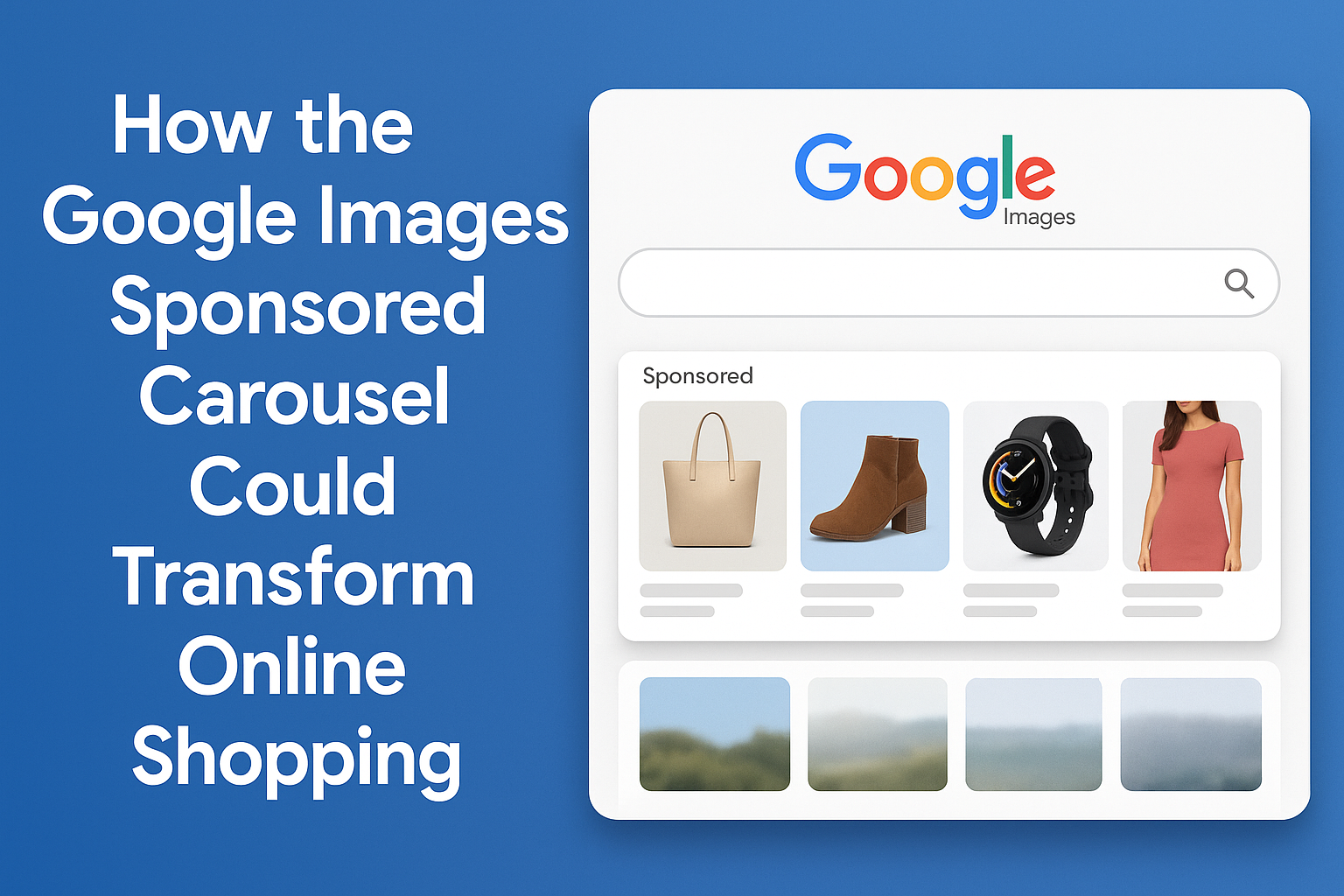 How the Google Images Sponsored Carousel Could Transform Online ...