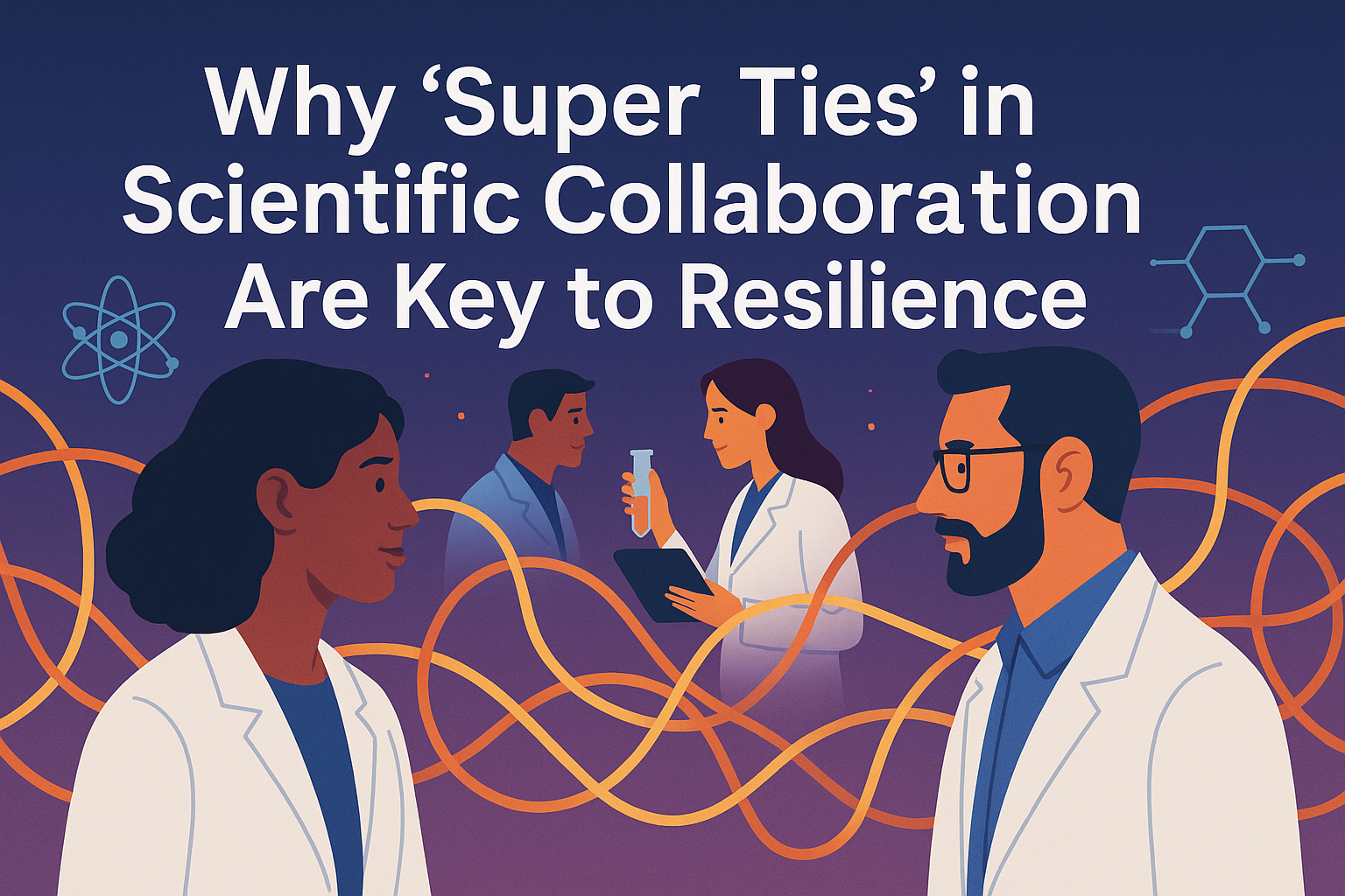 Why 'Super Ties' in Scientific Collaboration Are Key to Resilience ...