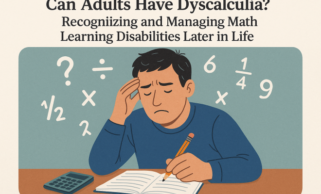 "Can Adults Have Dyscalculia? Recognizing and Managing Math Learning ...