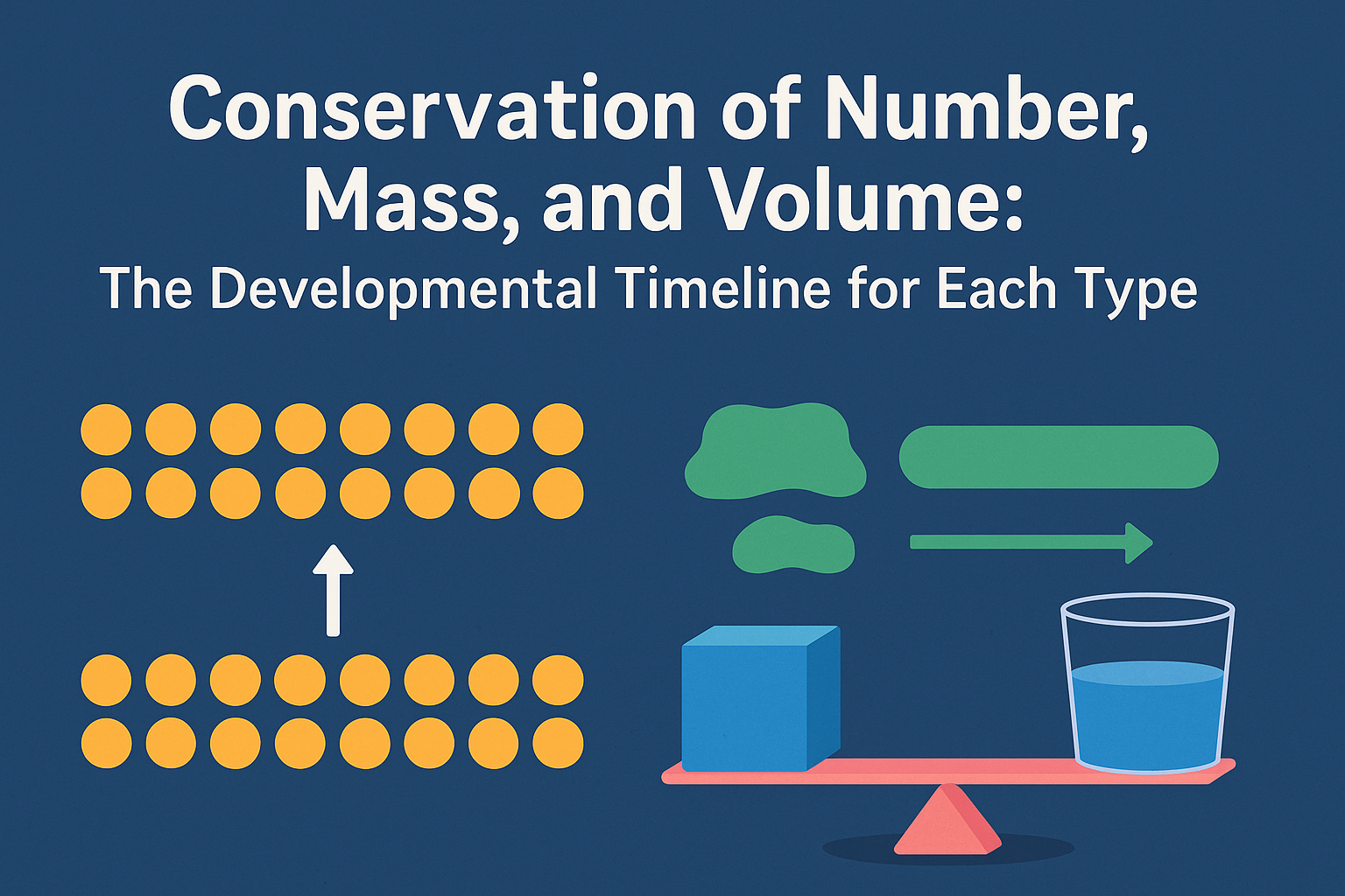 "Conservation of Number, Mass, and Volume: The Developmental Timeline ...