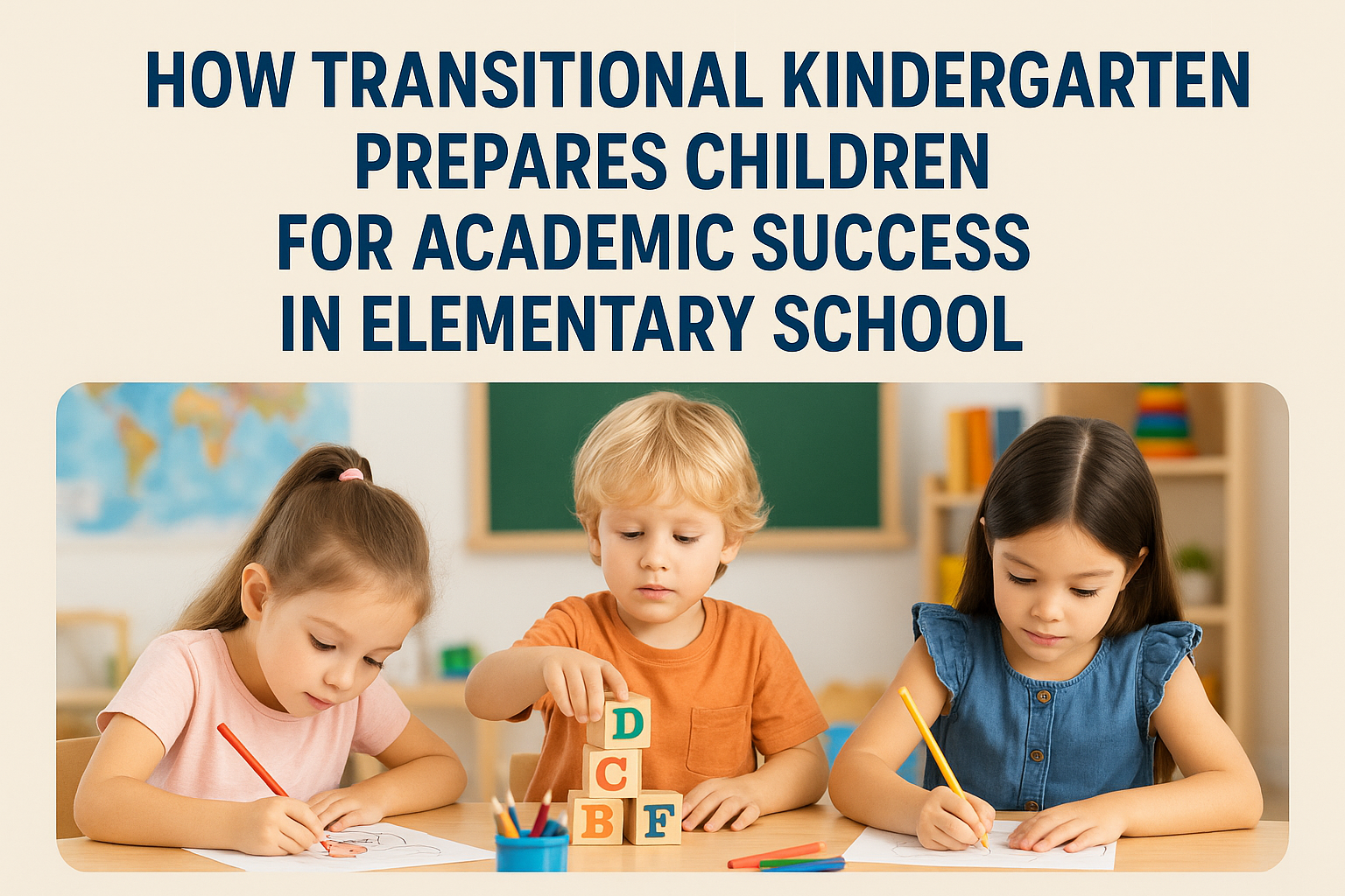 "How Transitional Kindergarten Prepares Children for Academic Success ...