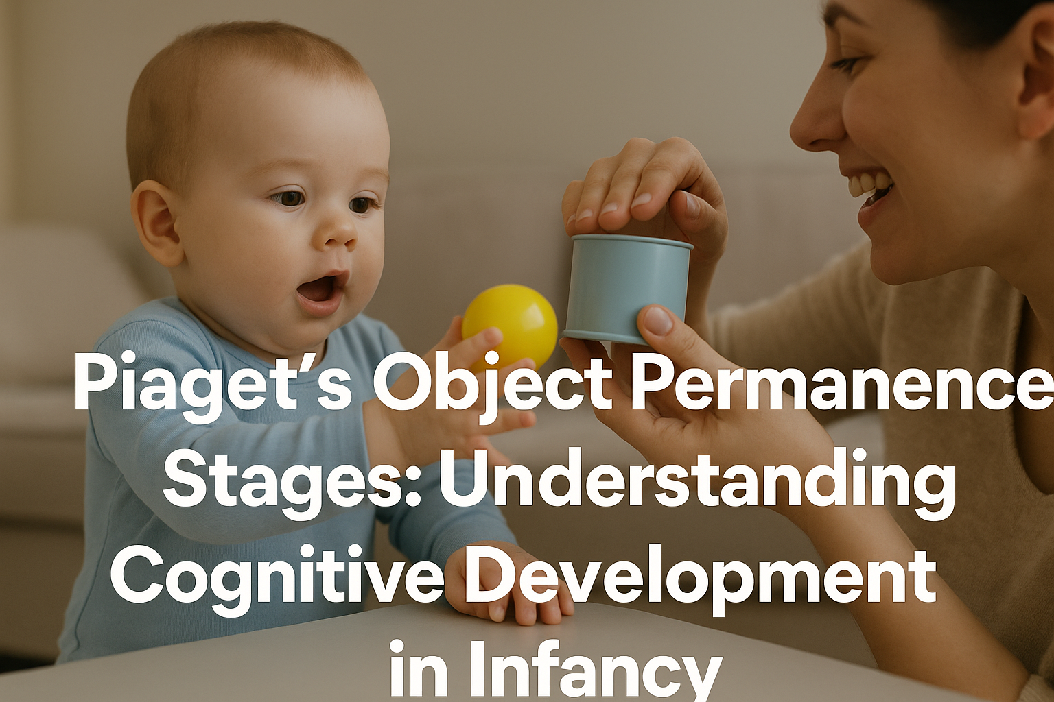 "Piaget's Object Permanence Stages: Understanding Cognitive Development ...